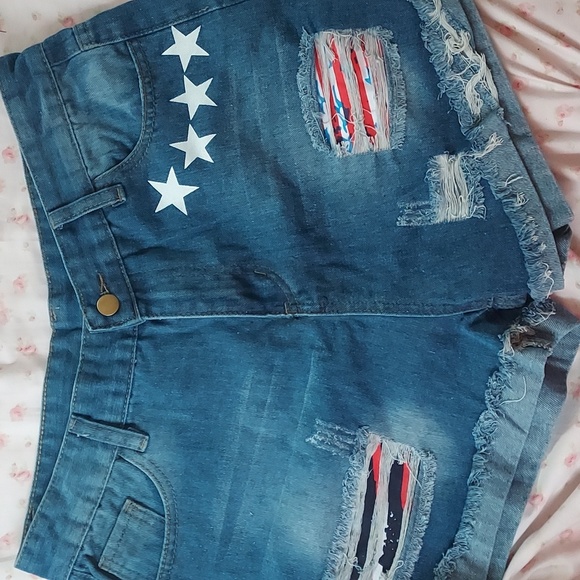 Shorts | New Patchwork Jean Shorts | Poshmark